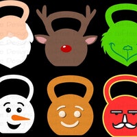 Merry Fitmas SVG and PNG, Christmas Fitness Svg, Christmas Workout Svg ...