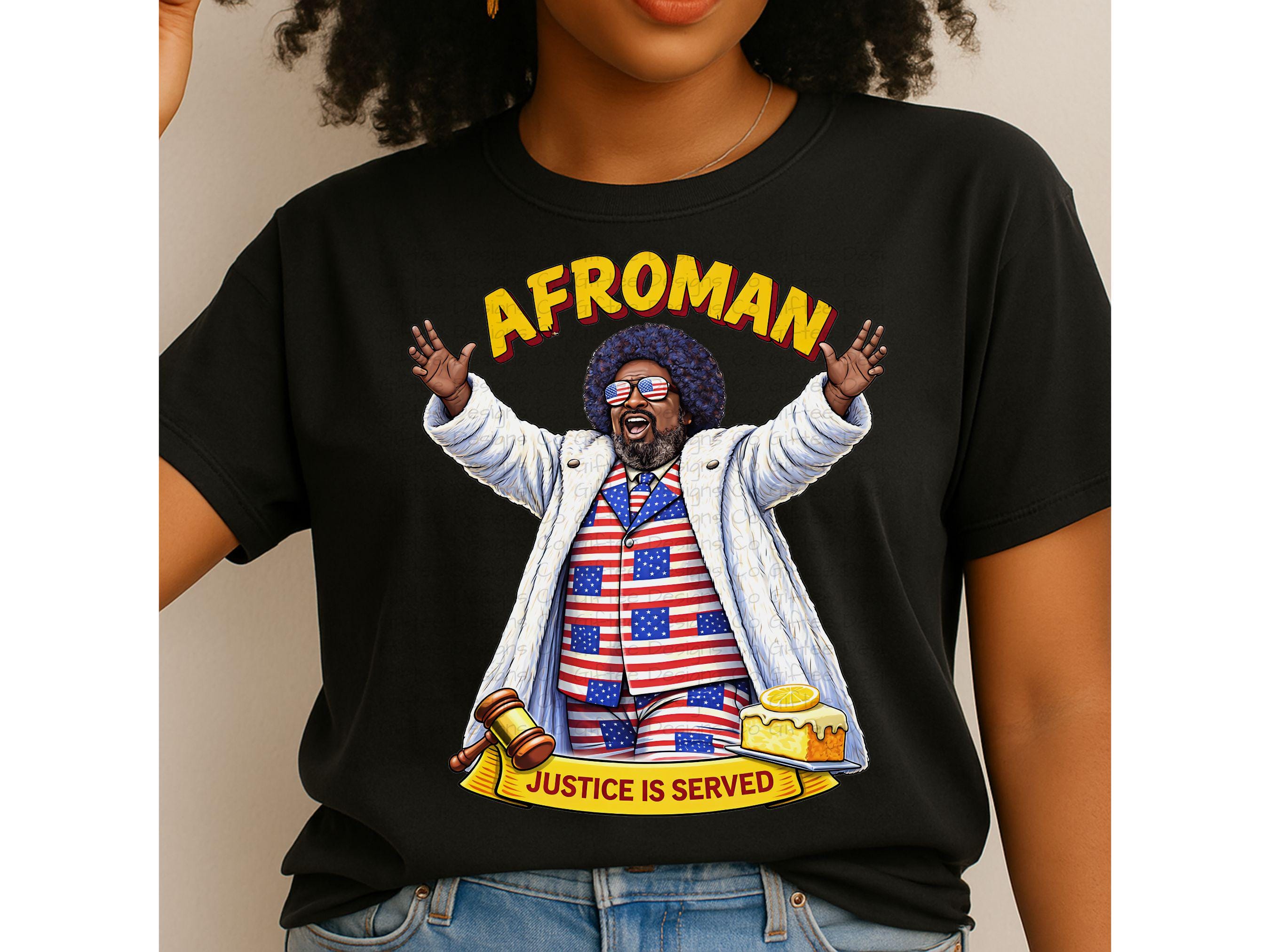 Afroman PNG Lemon Pound Cake Design, Funny Hip Hop Shirt Graphic ...
