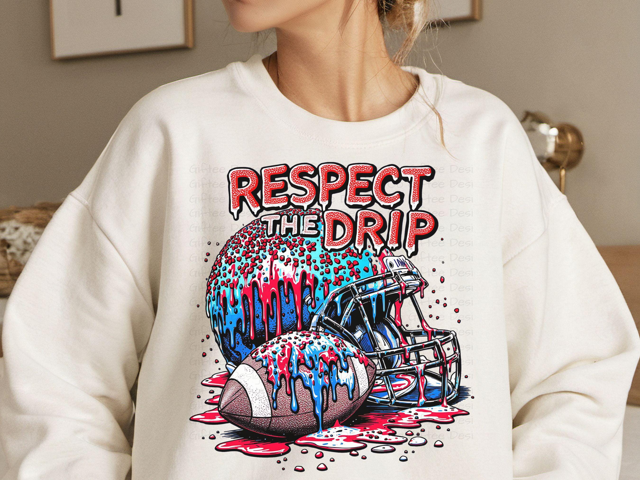 Football Drip PNG, Ice Cream Drip, Respect the Drip, Football Mama ...