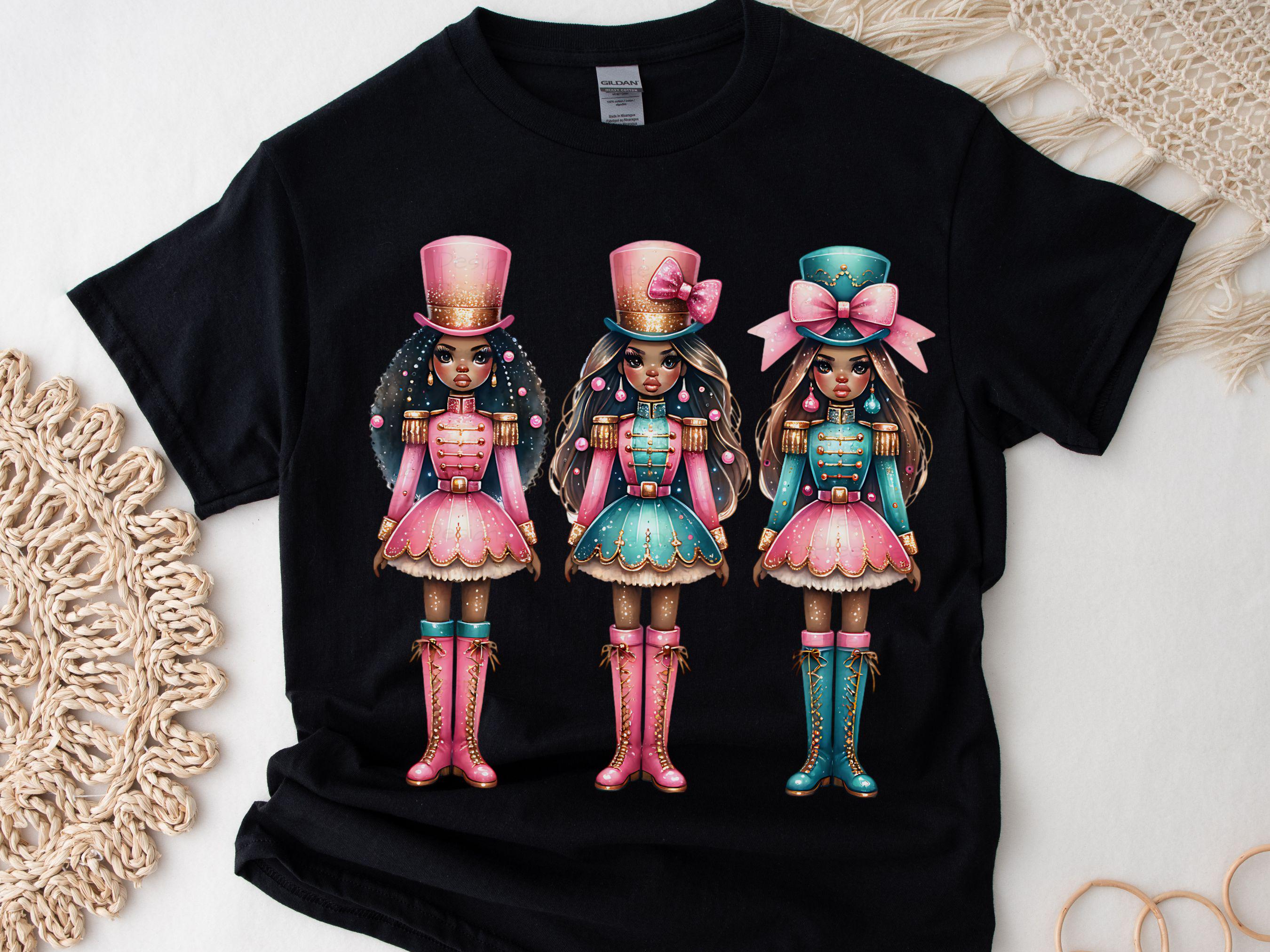 Black Female Nutcracker PNG, African American Christmas Png, Black ...