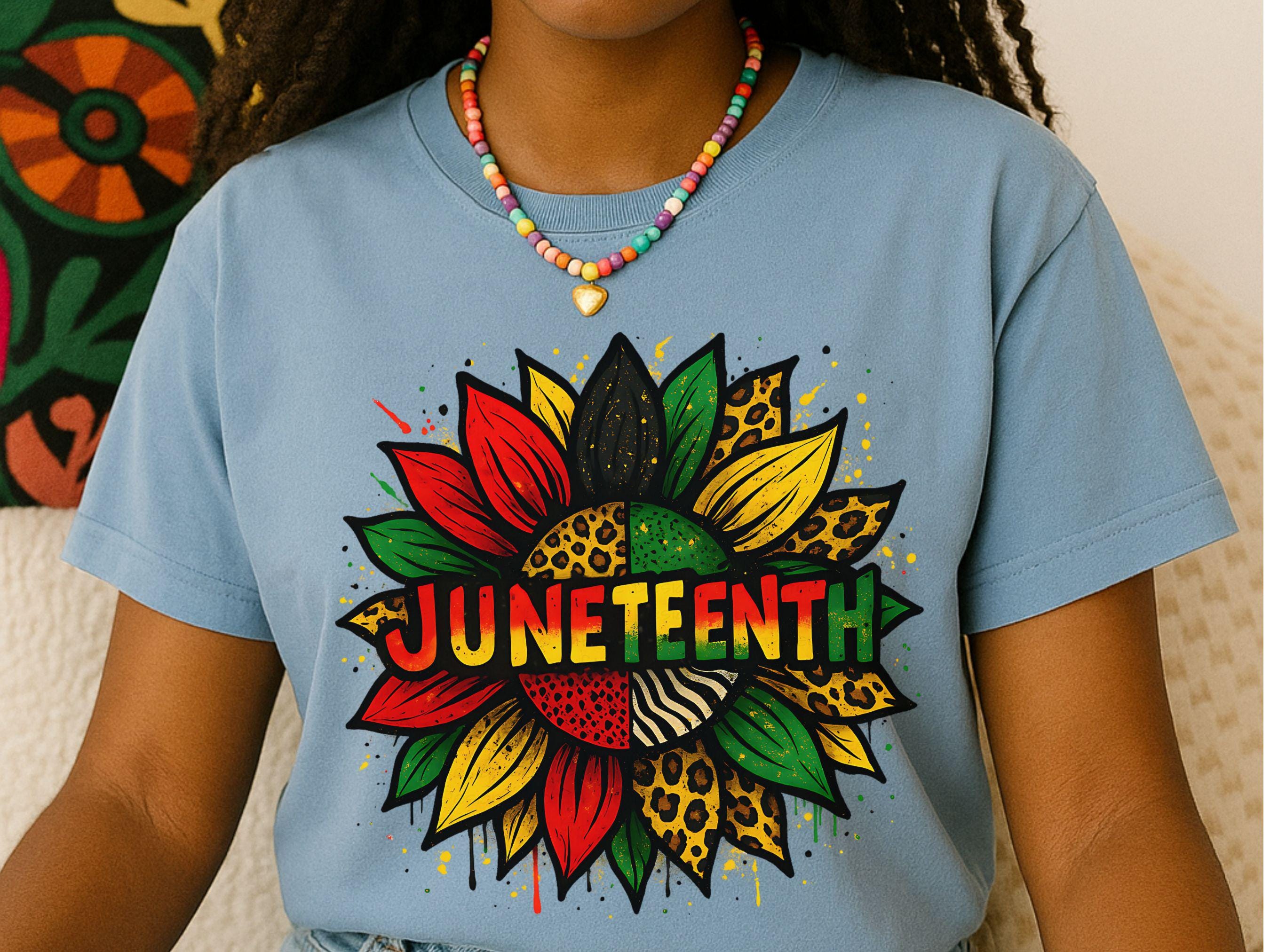 Juneteenth Sunflower PNG, Juneteenth Png, 1865 Png, Black History PNG ...
