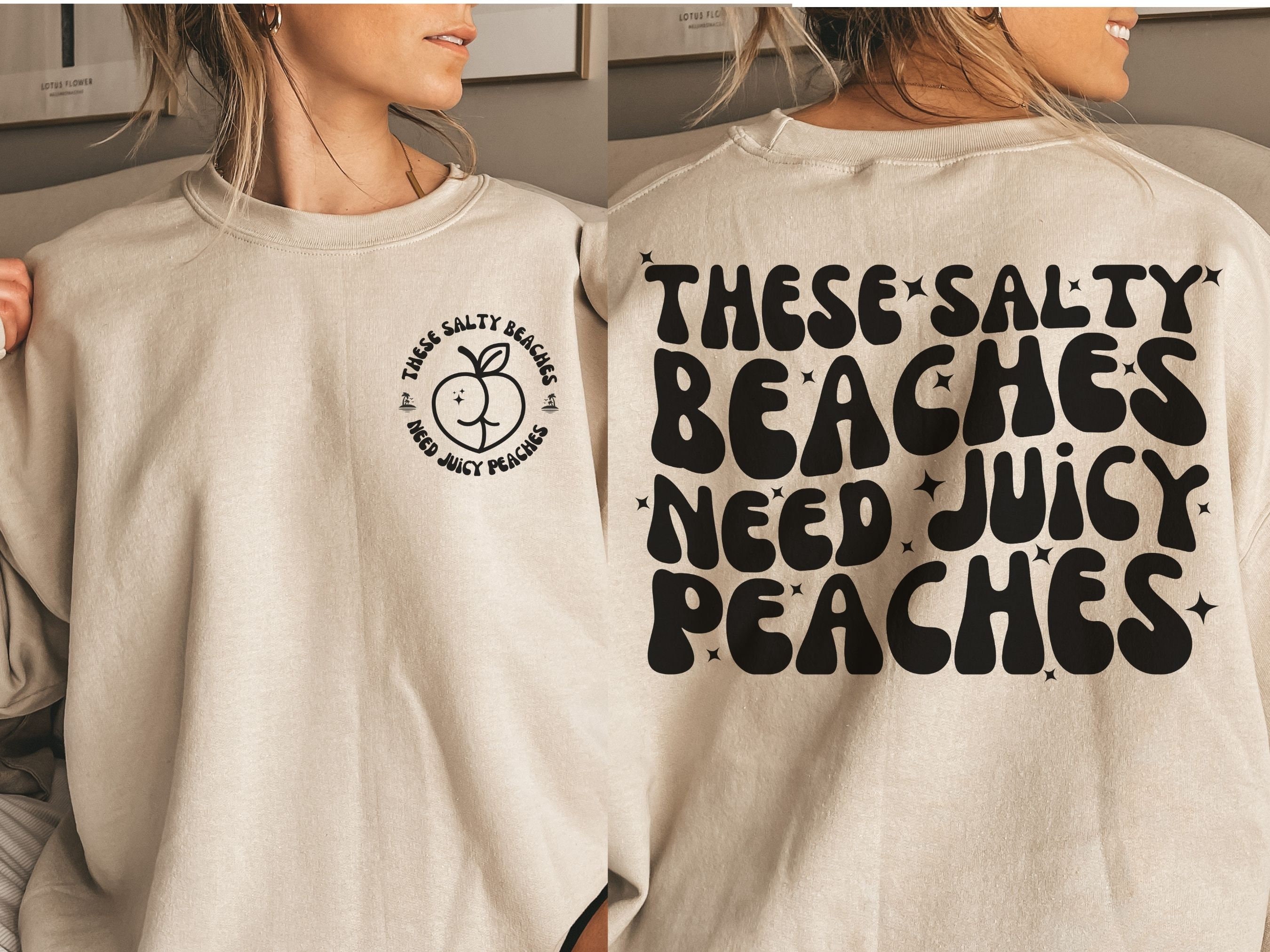 Salty SVG, Peach Svg, Vacation Quote Svg, Booty Svg, Funny Vacation ...