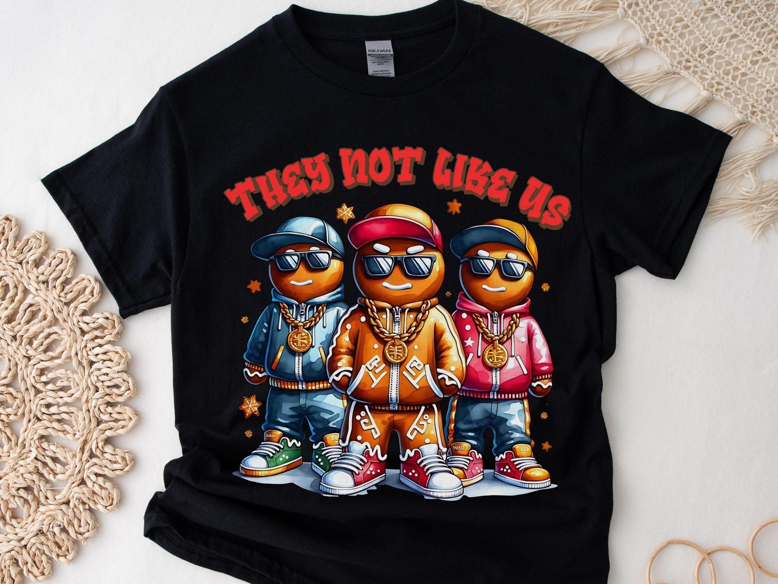 Gingerbread Man PNG, They Not Like Us, Hip Hop PNG, African American ...