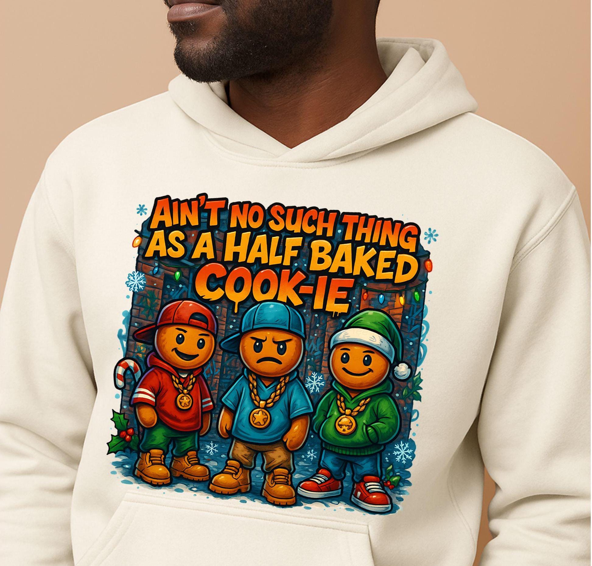 Gingerbread Man PNG, Hip Hop Christmas, African American Christmas ...