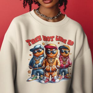 Gingerbread Man PNG, They Not Like Us, Hip Hop PNG, African American ...