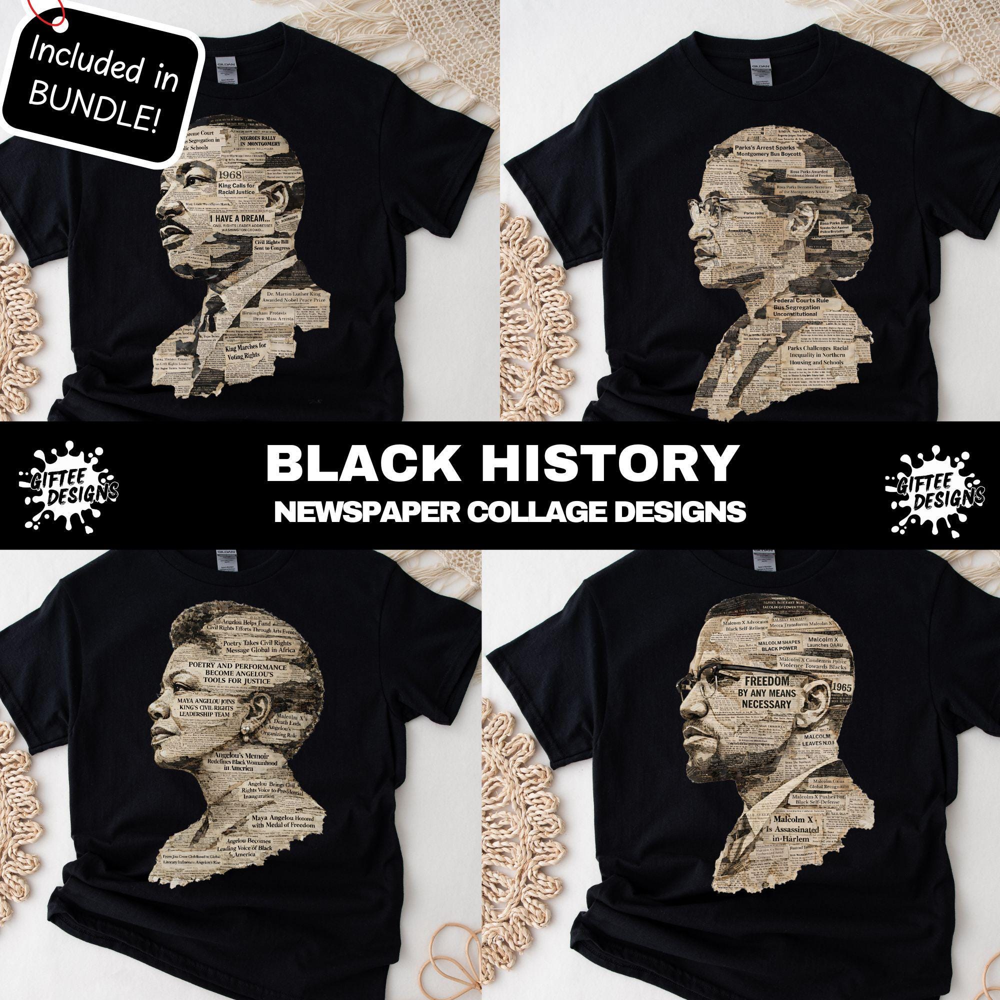 Black History Month PNG Bundle, African American Designs, Juneteenth ...