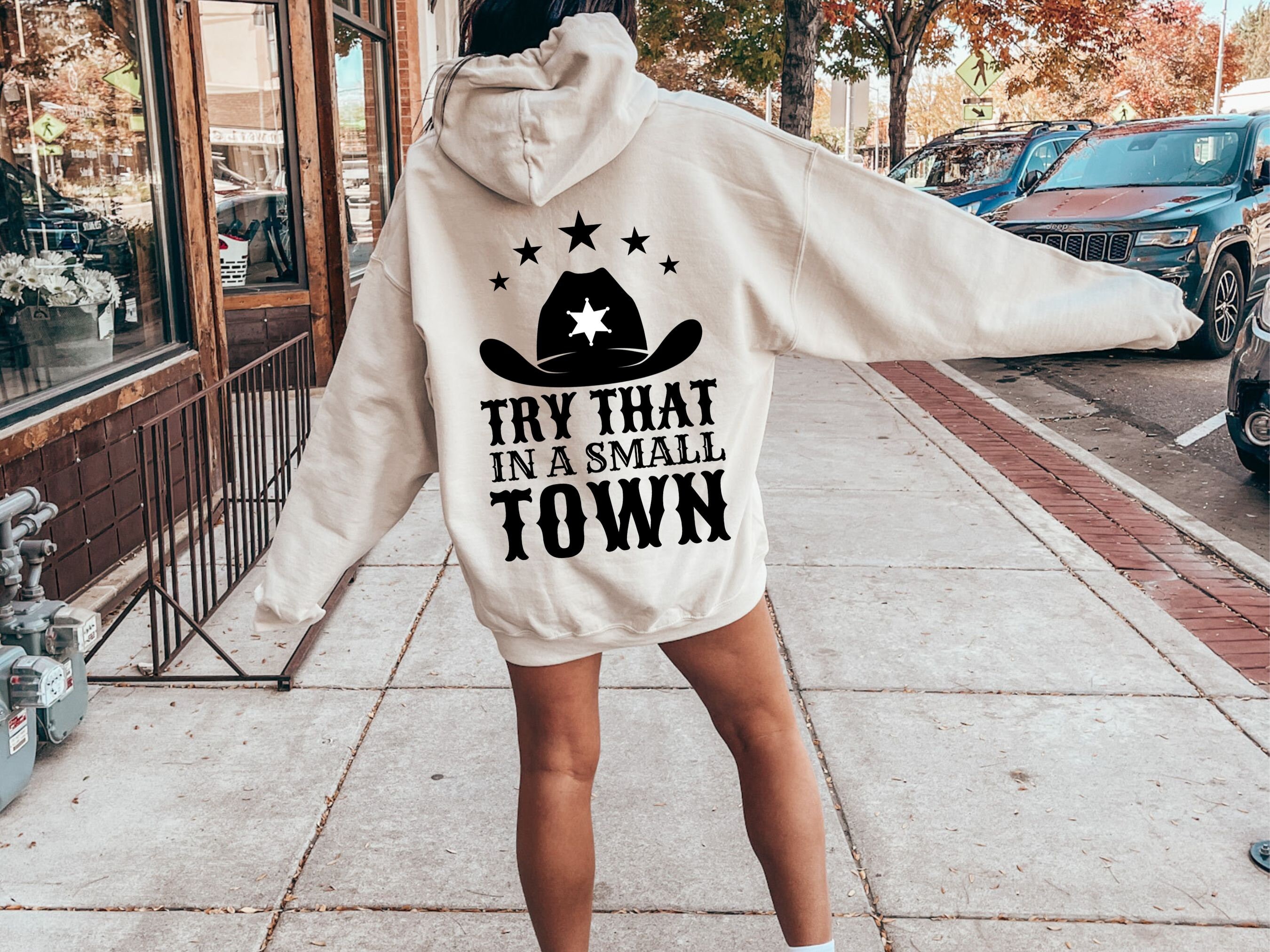 Small Town PNG SVG, Try That in A Small Town Svg, Country Music Quotes ...