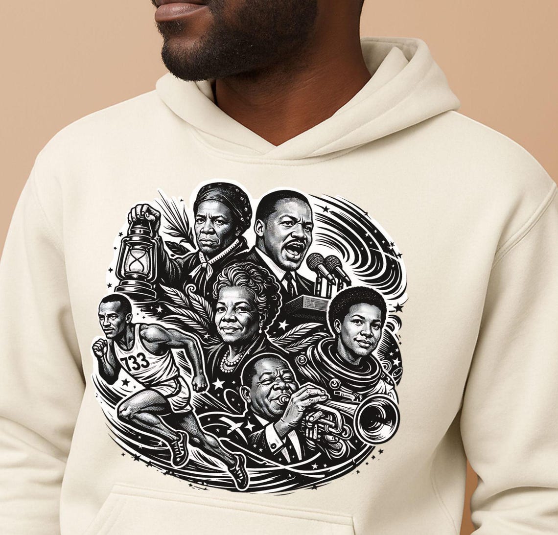 Black History Month Shirt PNG, African American Heroes Graphic Design ...