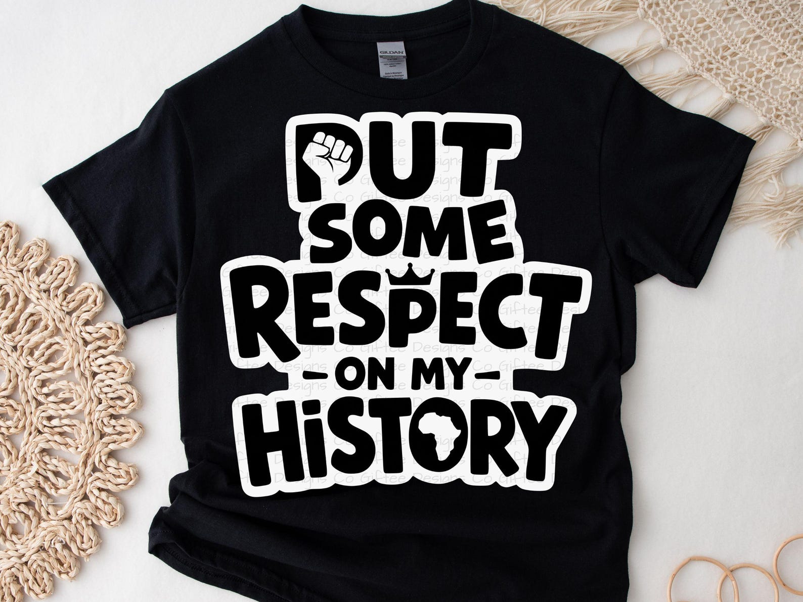 Black History Month SVG PNG, Respect on My History Shirt Design ...