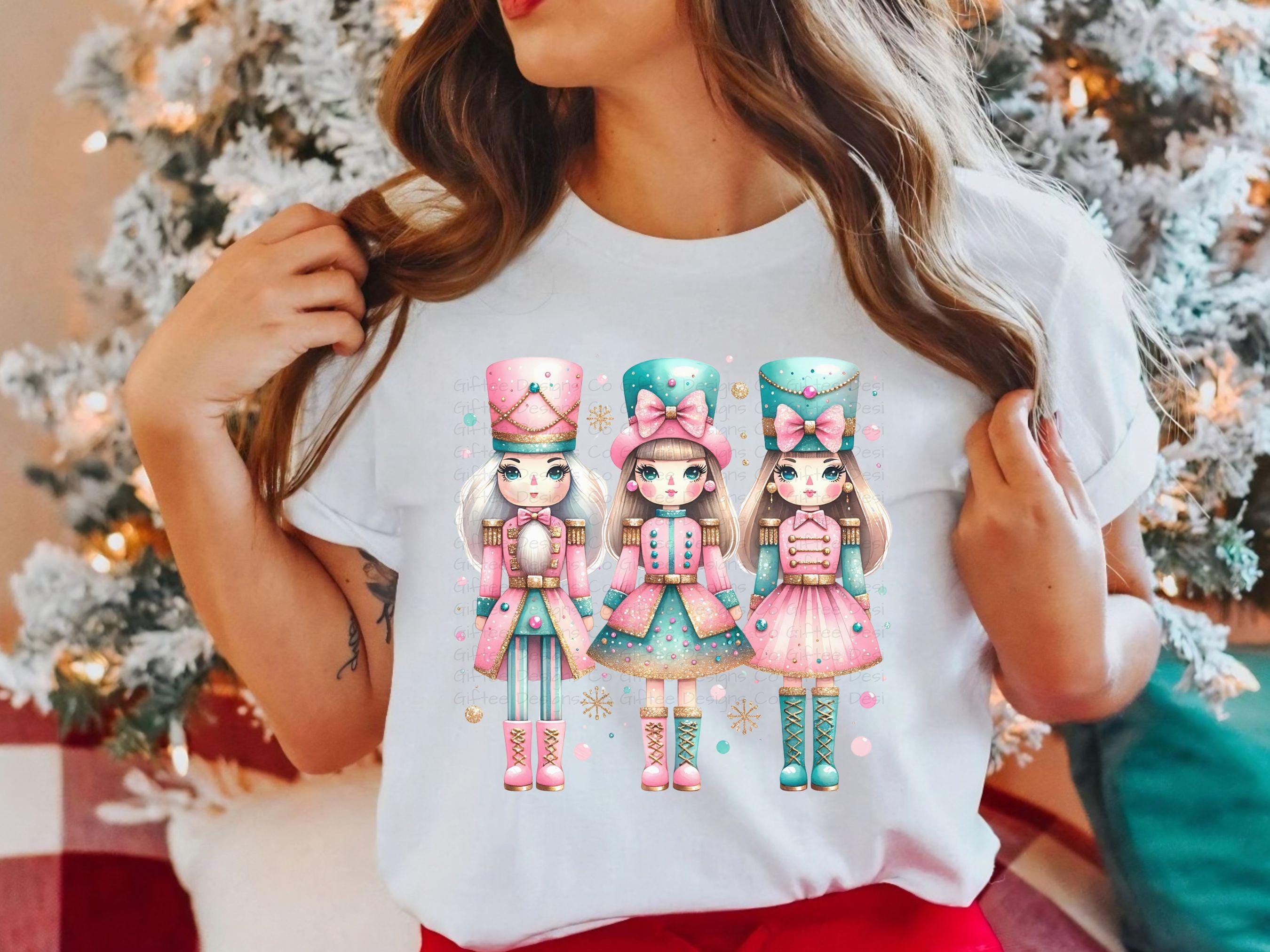 Female Nutcracker PNG, Pink Nutcracker, Pink Christmas Png, Nutcracker ...
