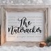 Nutcracker SVG PNG, Christmas Words Svg, Nutcracker Svg for Cricut ...