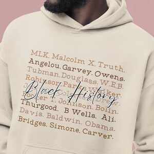 Black History PNG, Black Leaders, Black History Month, Typography ...