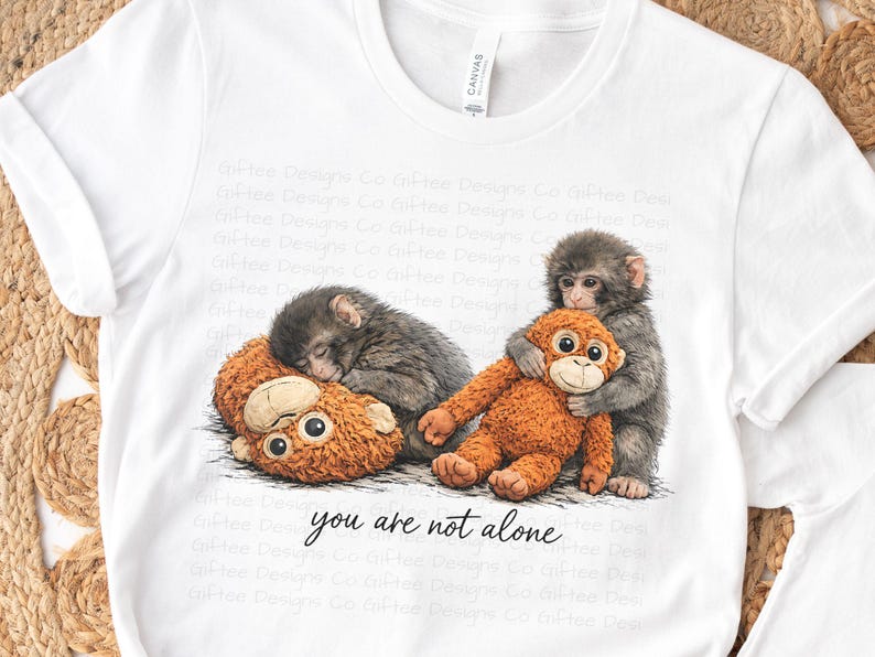 Punch Baby Monkey Meme PNG, Viral Monkey Shirt Design, Cute Baby Animal ...