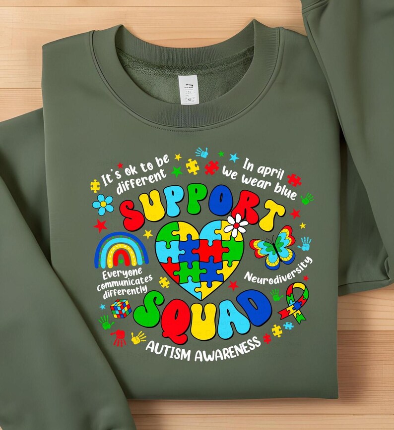 Autism Support Squad Png, Autism Awareness Png, Autism Teacher Png ...