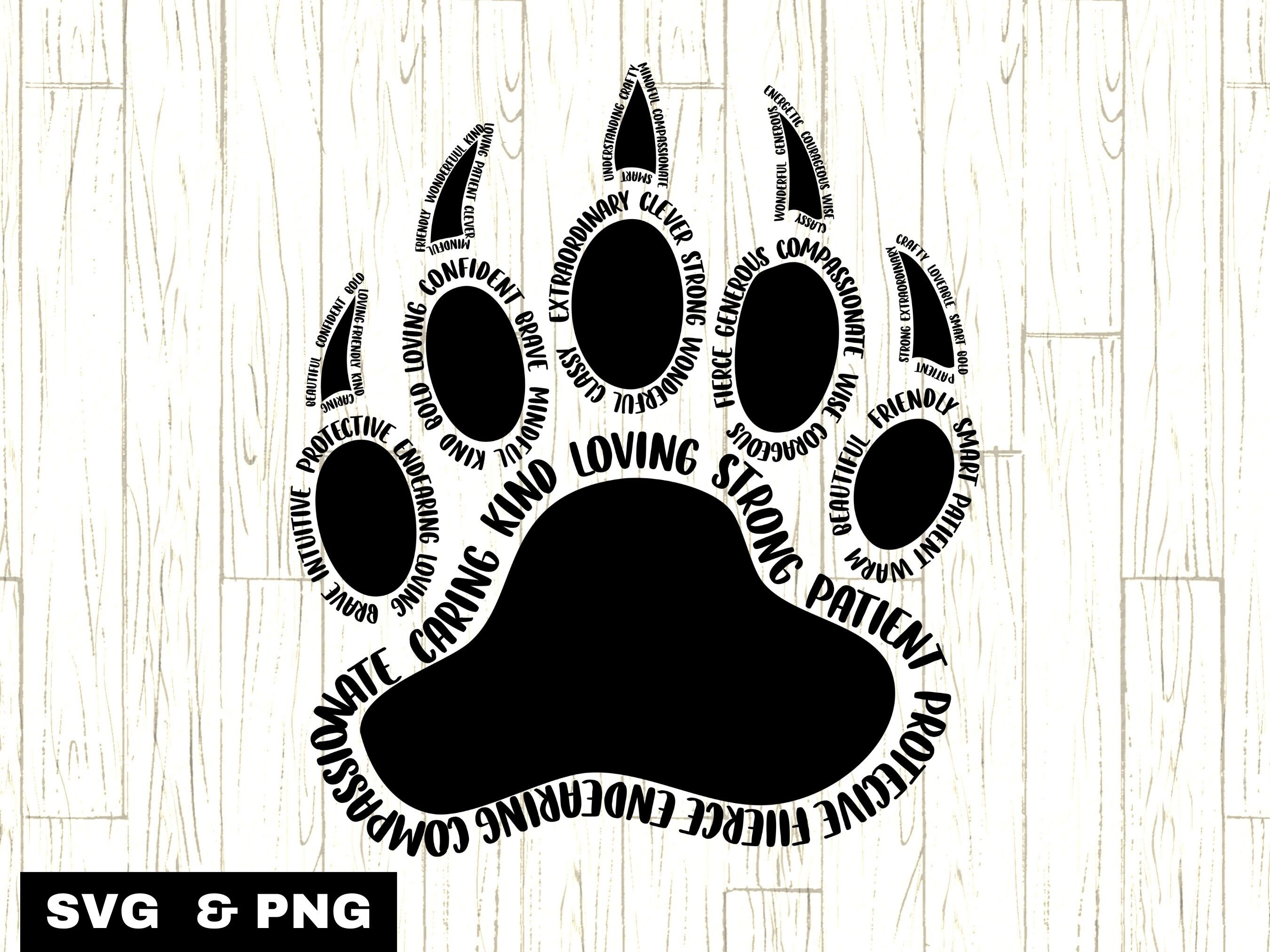 Mama Bear Svg Claw Svg Bear Paw Svg Mama Bear Png Gift for - Etsy Canada
