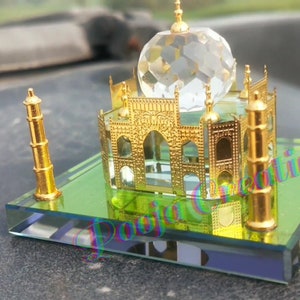 Crystal Taj Mahal Handicraft Classy and Gorgeous Showpiece for Home ...