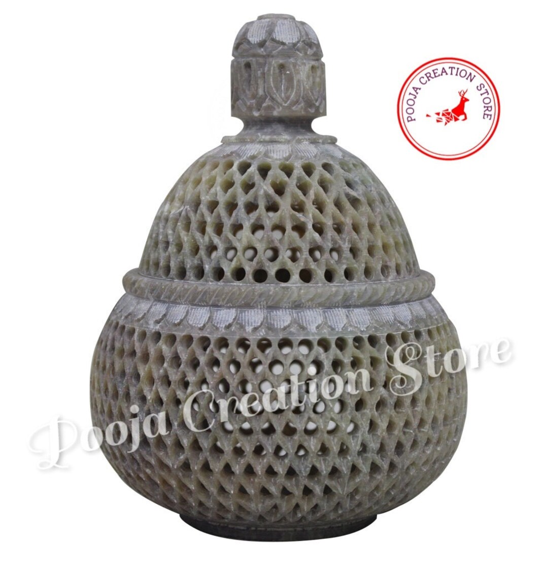 Soapstone Handicrafts Work Ball Handiya Stand Candle Holder - Etsy
