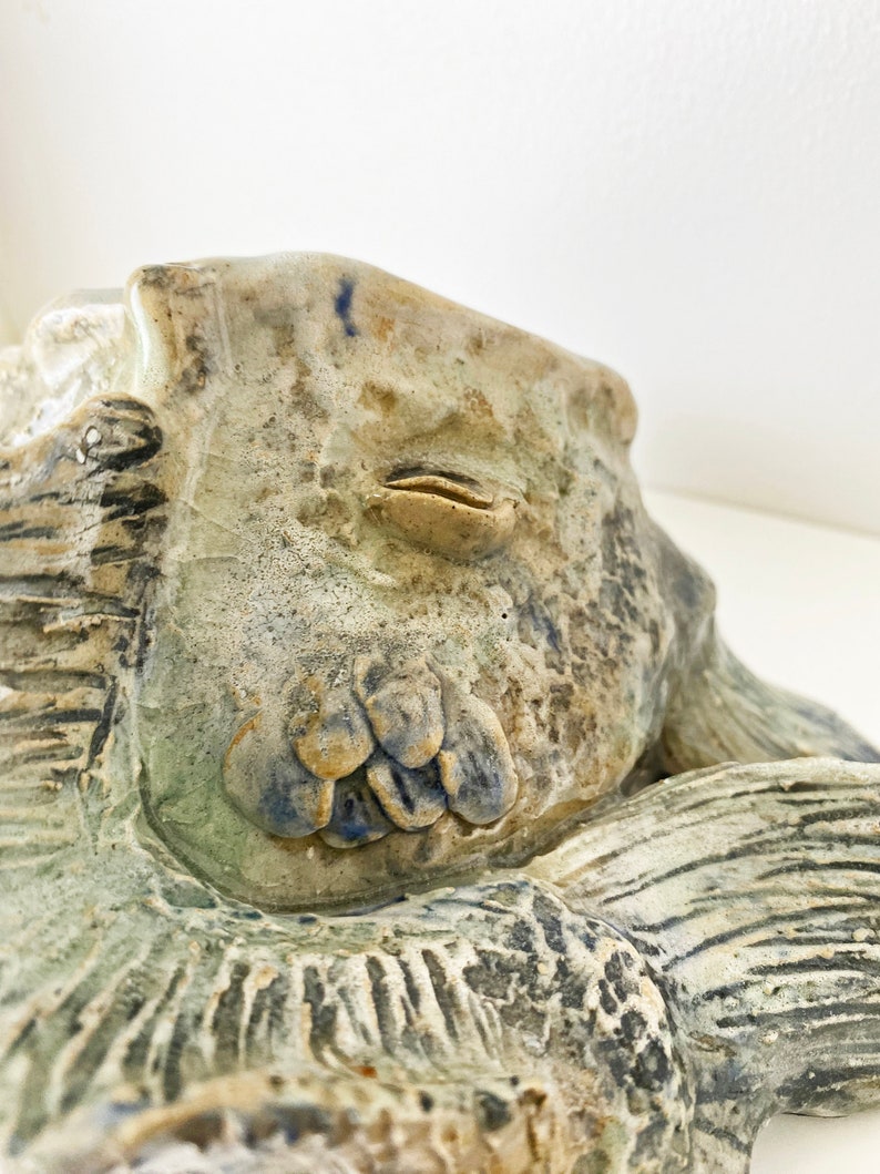 Fish Stoneware Sculpture of a Quirky and Grotesque Fish Made in ...