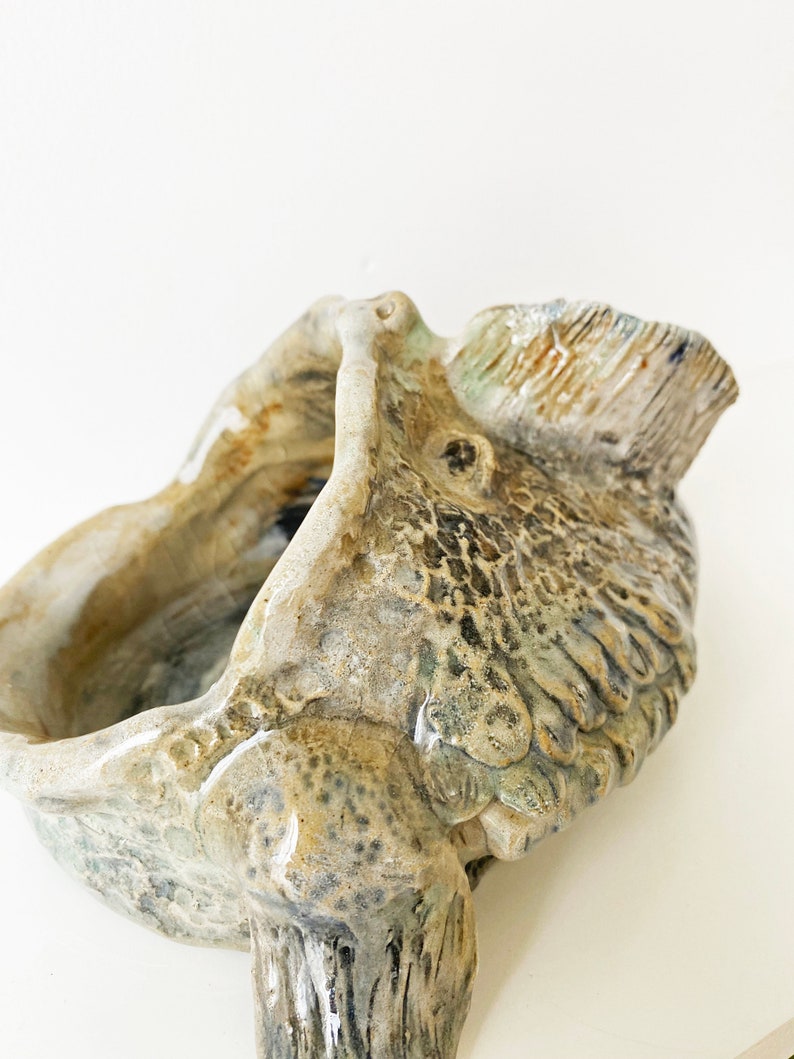 Fish Stoneware Sculpture of a Quirky and Grotesque Fish Made in ...