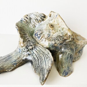 Fish Stoneware Sculpture of a Quirky and Grotesque Fish Made in ...
