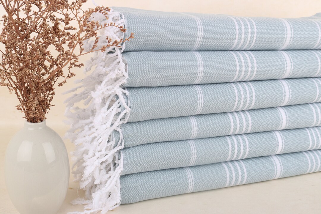 Personalized Turkish Beach Towel, Custom Towel, Petrol Green Towel ...