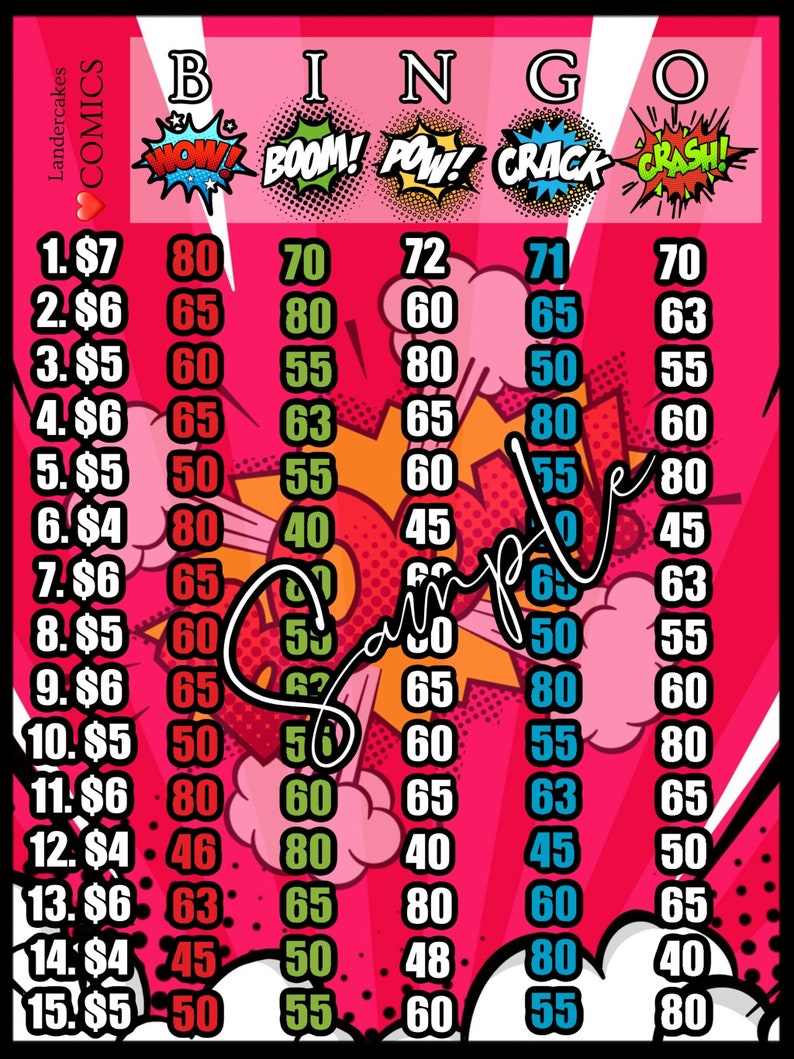 3 Boards! WTA 80 100 125 in Every Row. Comics Pick Your Prize PYP Pick ...