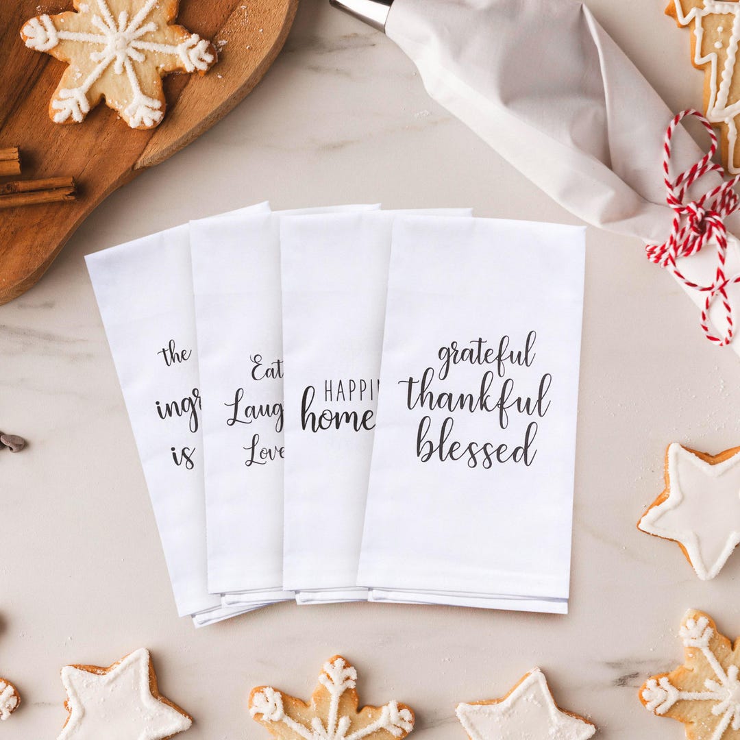 Decorative Kitchen Towels - Cute Dish Towels With Sayings - Cute Tea ...