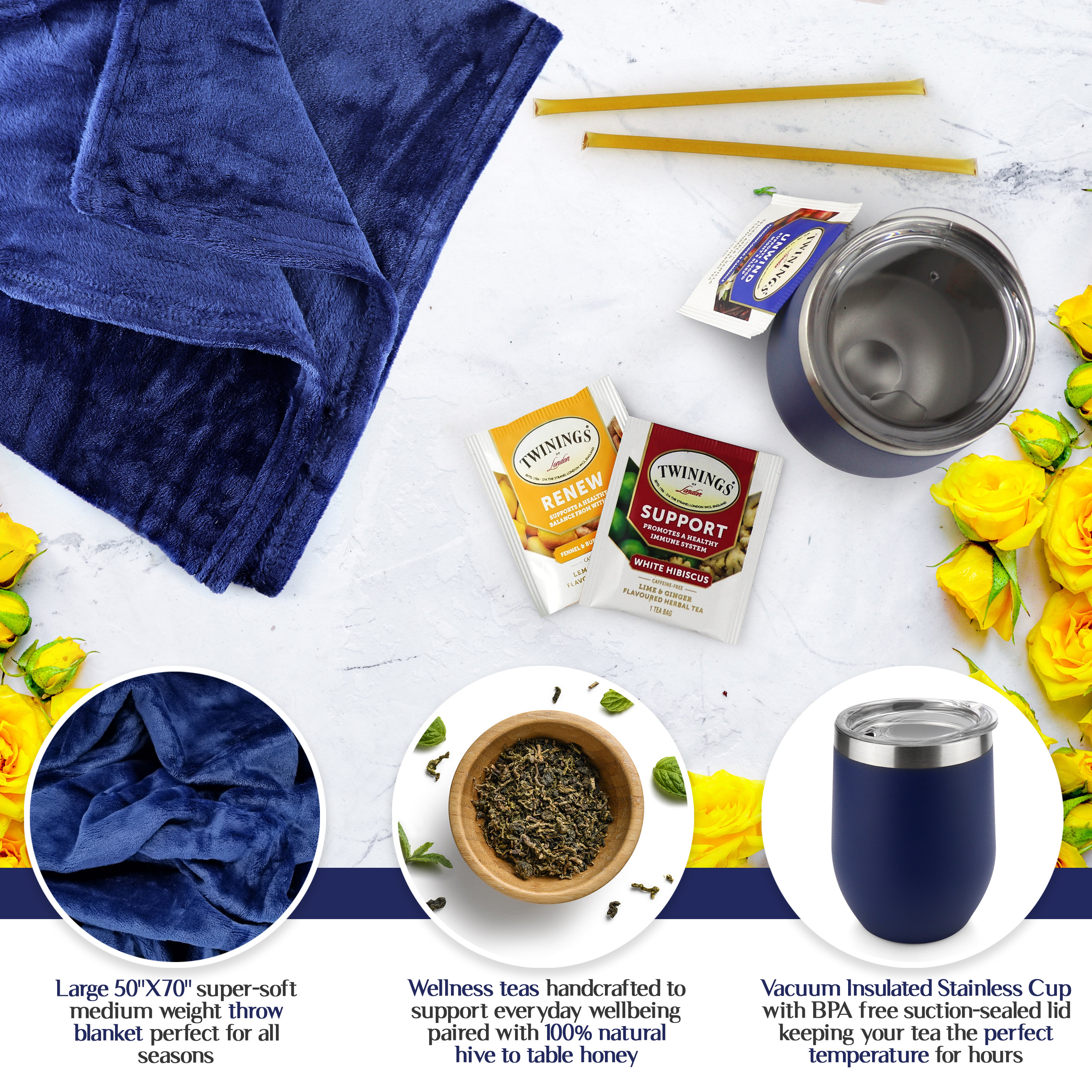 Self Care Kit Get Well Soon Gift Self Care Package for Women and Men ...