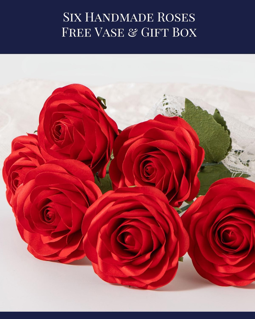 Handmade Origami Roses - Paper Flowers Bouquet, 1st Anniversary Gift ...