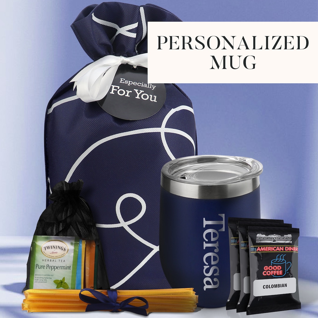 Personalized Gift Set Mug With Tea and Coffee Tea and Coffee Care ...