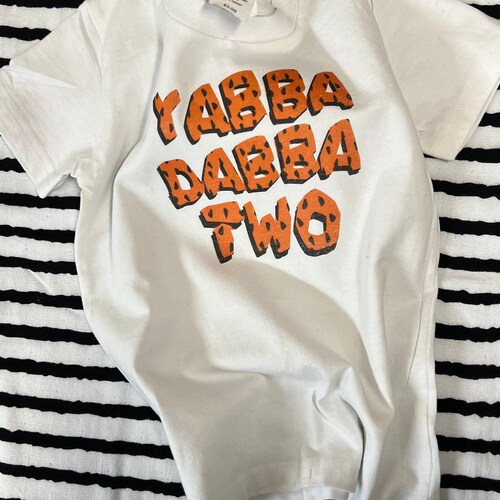 Pebbles Yabba Dabba Two Birthday Invitation Flintstone - Etsy