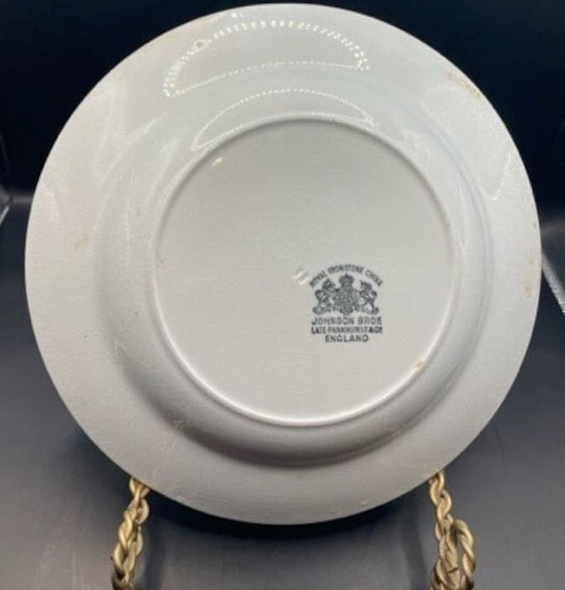 Royal Ironstone China, Johnson Bros. Late Parkurst &co England Pink ...