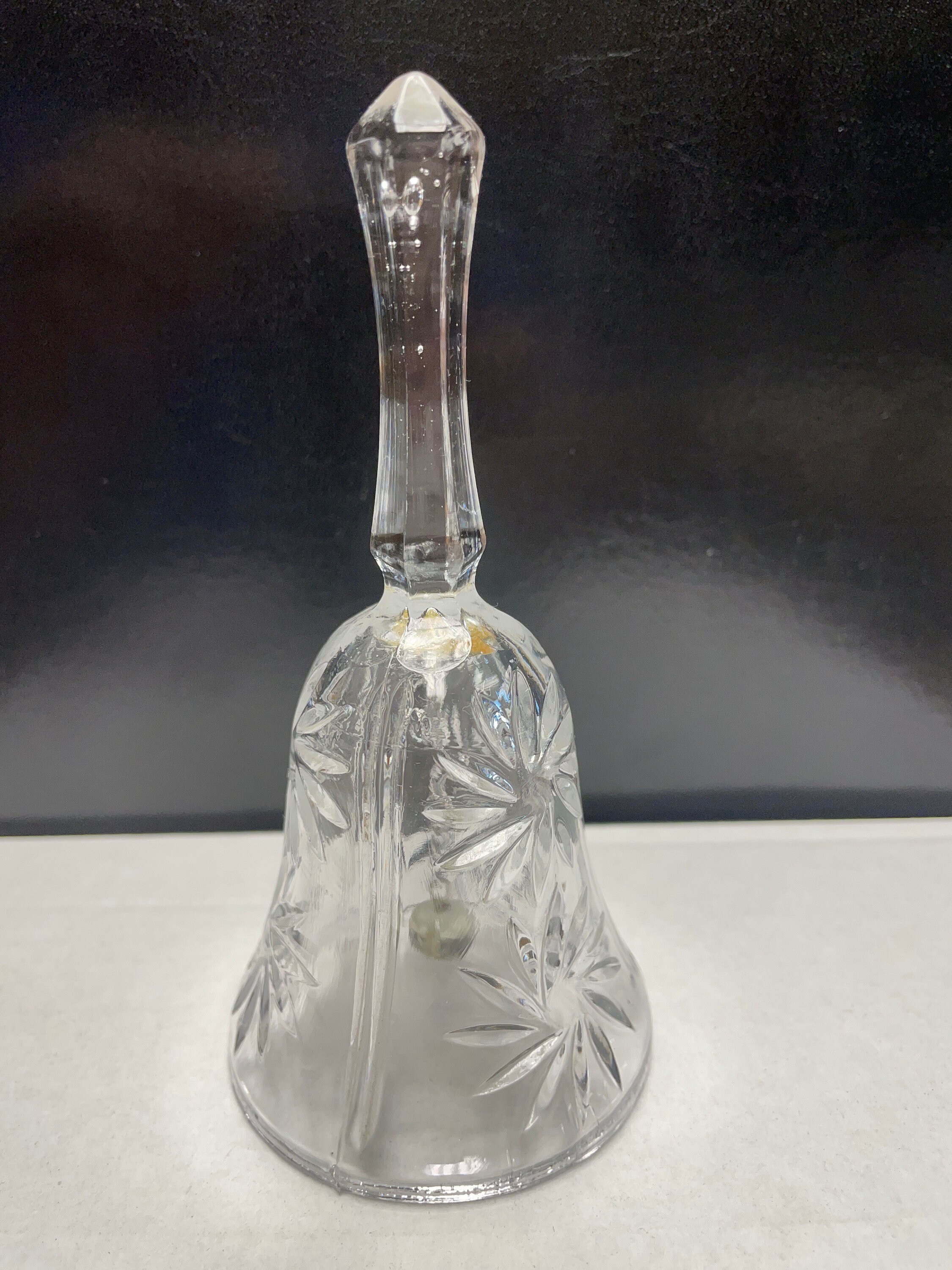 Vintage Pinwheel Collectible Glass Bell - Etsy