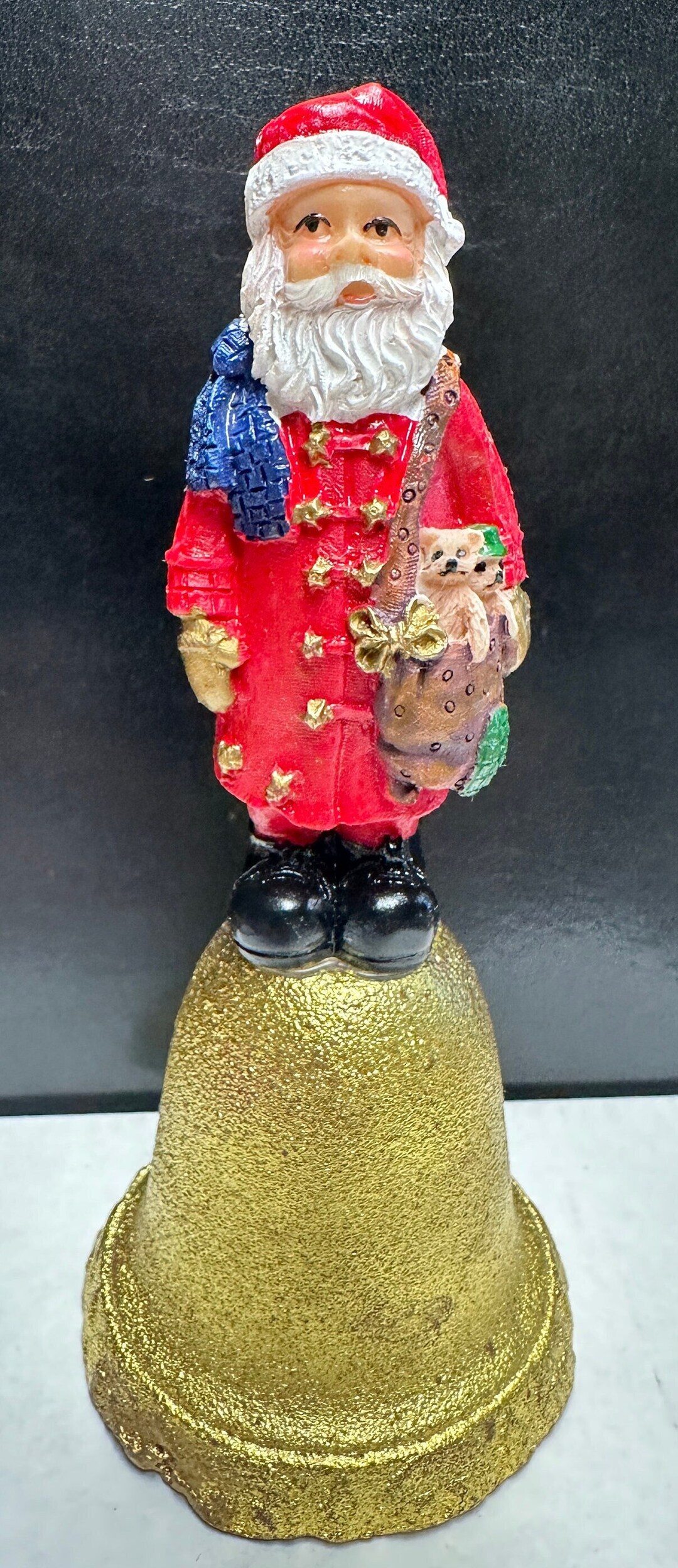 Cast Iron Santa Claus Bell Very Heavy Like for Salvation Army Bell ...