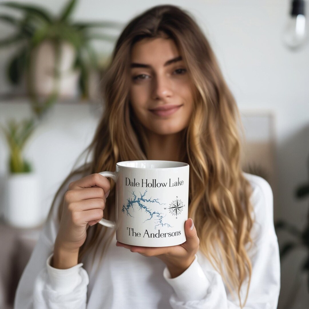Custom Lake Coffee Mug Personalized Lake Coffee Mug Make My Lake ...