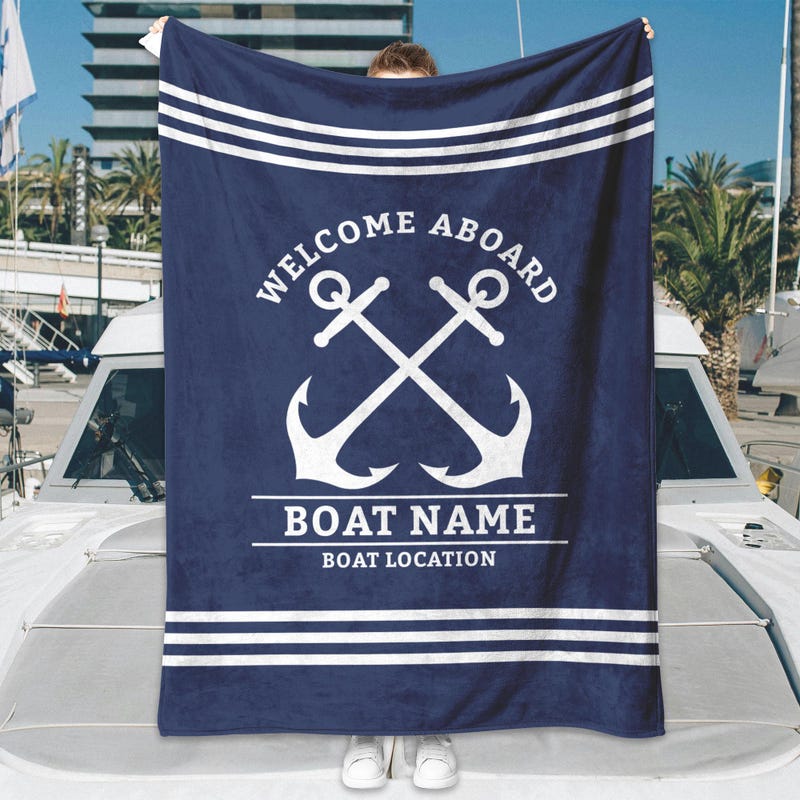 Fleece Boat Blankets - Etsy
