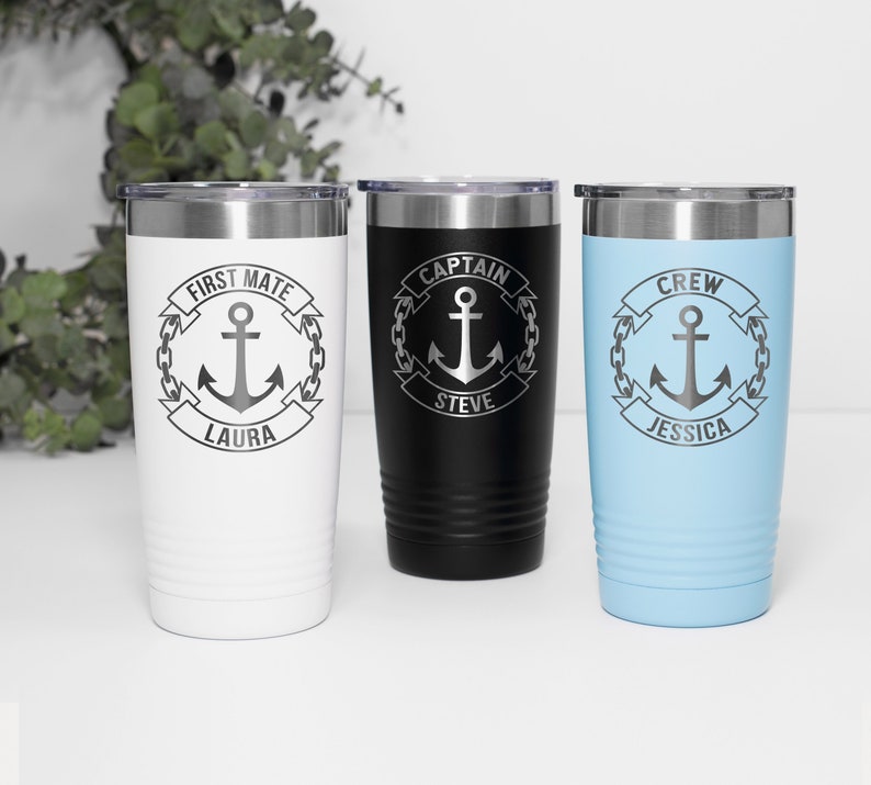 Personalized Boat Gift Boat Accessories Captain First Mate Crew ...
