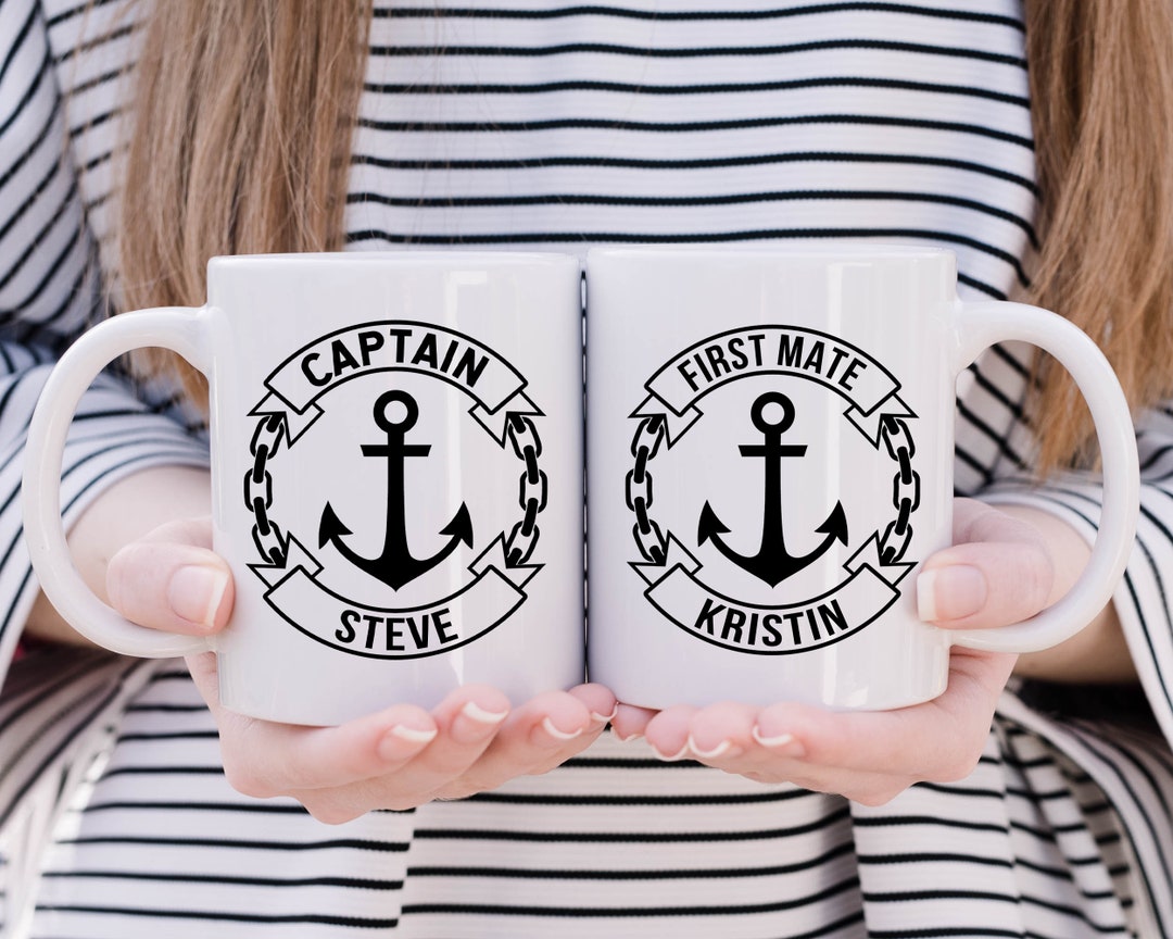 Boat Gift Boat Accessories Boating Coffee Mug Personalized Captain ...