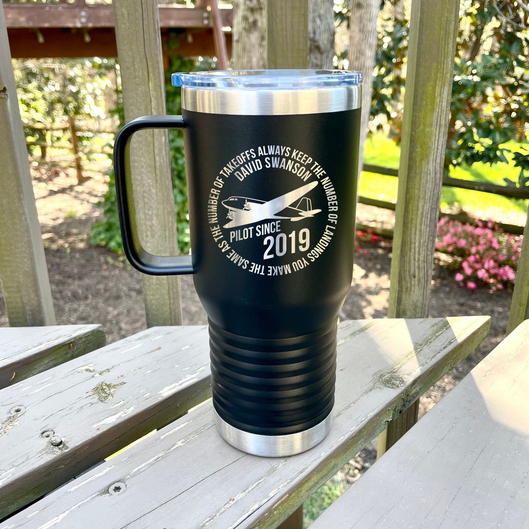 Pilot Gifts for Men Personalized Pilot Mug Aviation Gifts Airplane ...