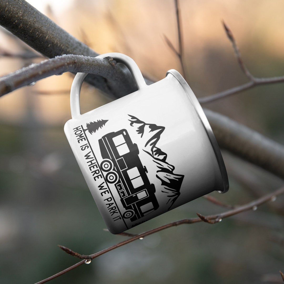 Campfire Mugs Personalized Camping Mug Custom Enamel Mug Camping ...