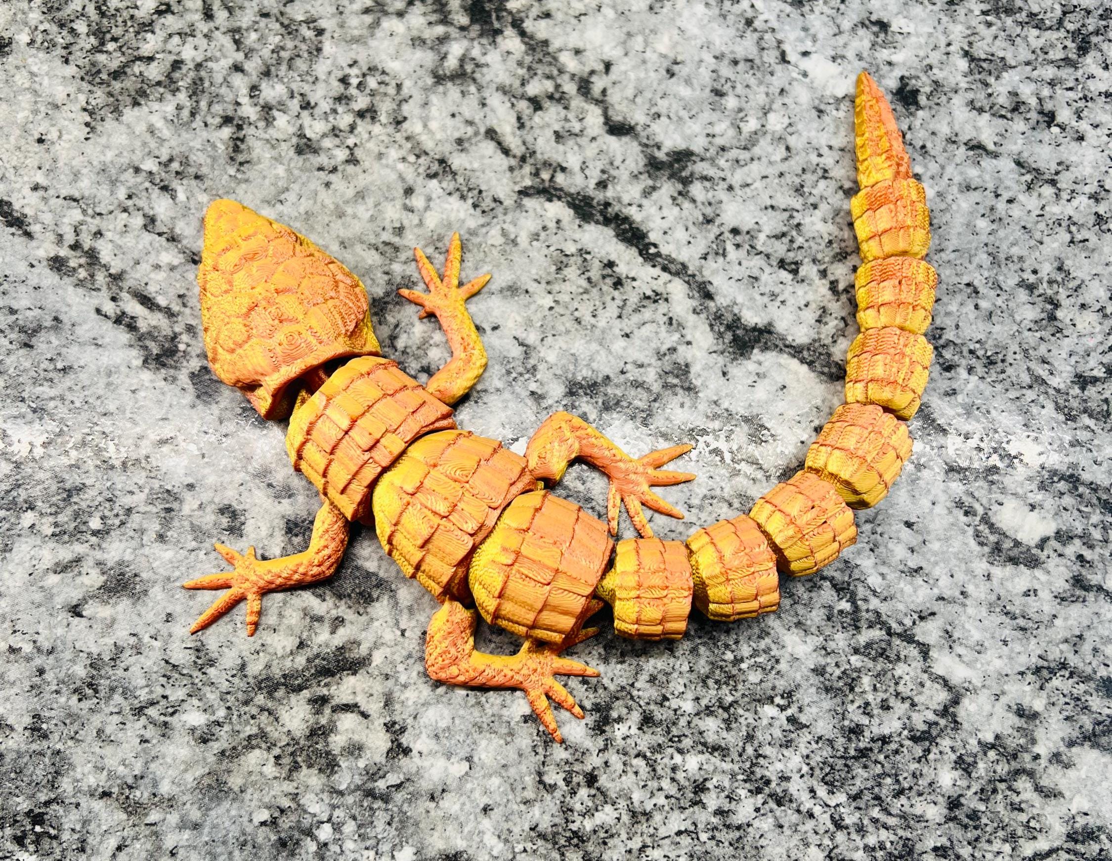 Articulated Reptile Lizard Fidget Toy - Unique Gift Idea - Etsy