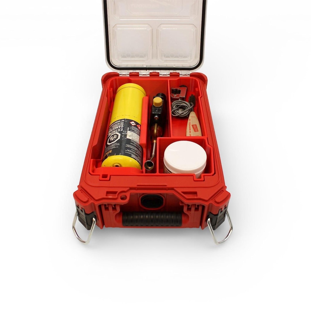 Milwaukee Packout Compatible Insert for Bernzomatic Torch and Cylinder ...