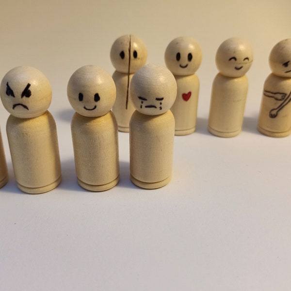 Peg dolls - Etsy Nederland