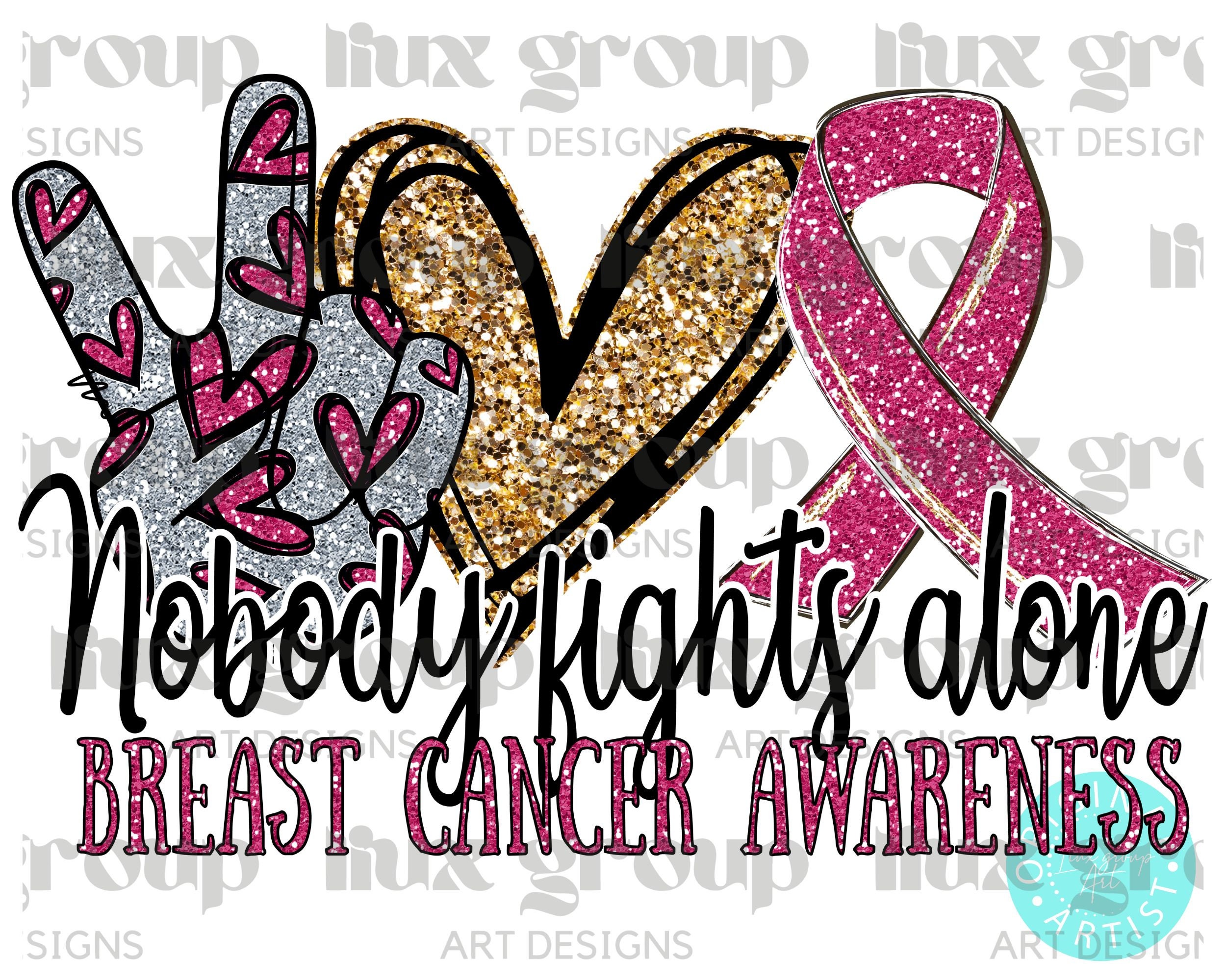 Breast Cancer Awareness PNG, Breast Cancer Sublimation Design, Peace ...