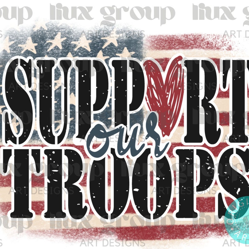 Support the Troops Svg - Etsy