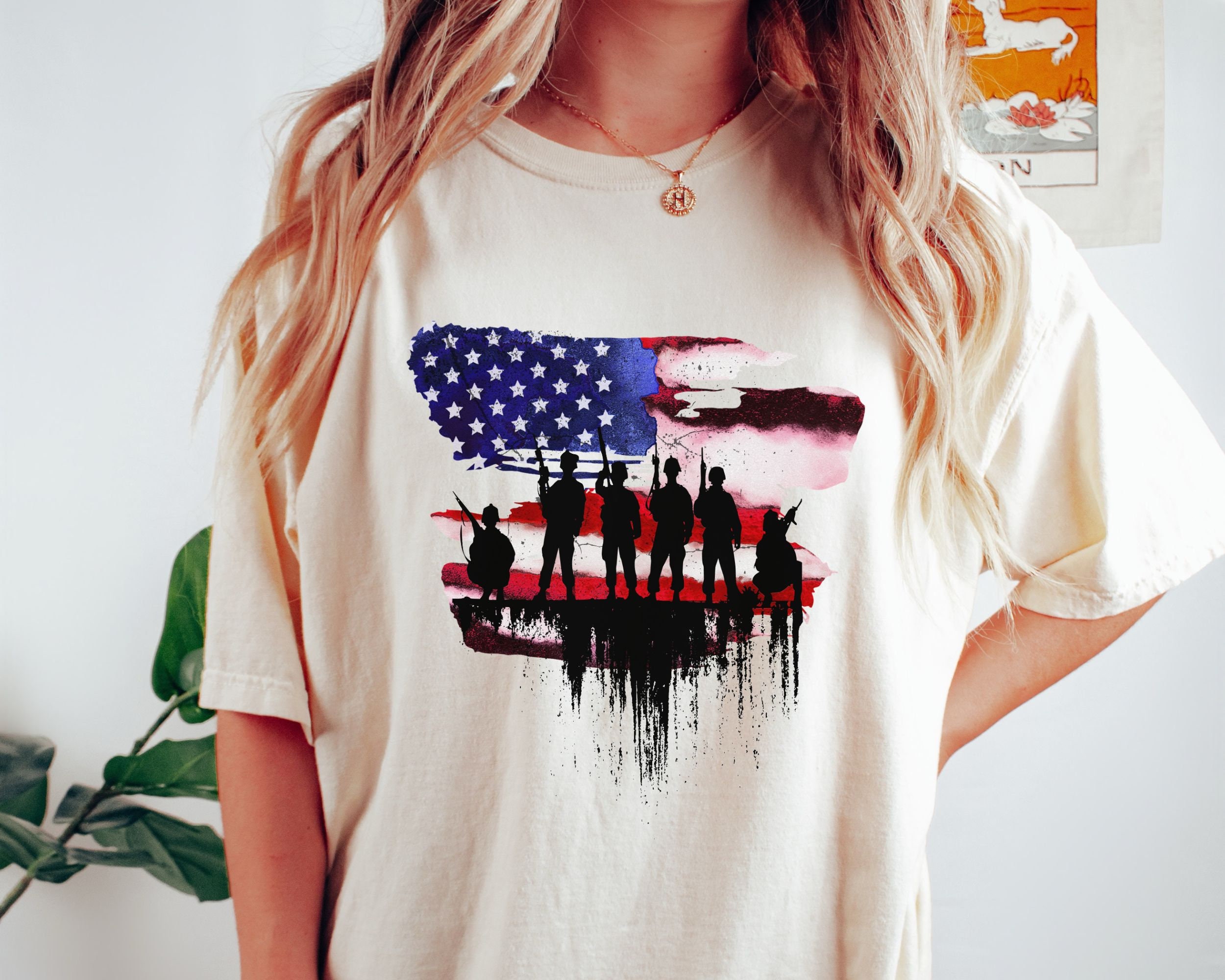 American Soldiers Flag PNG Sublimation Design Download, American ...