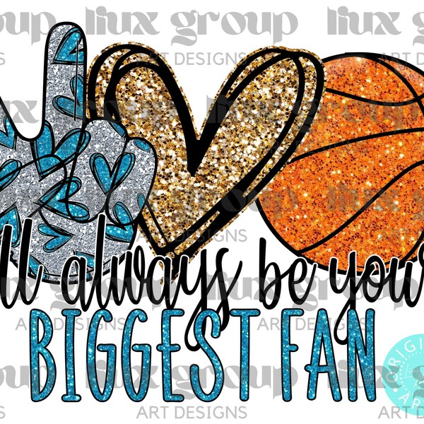 Biggest Fan Basketball - Etsy