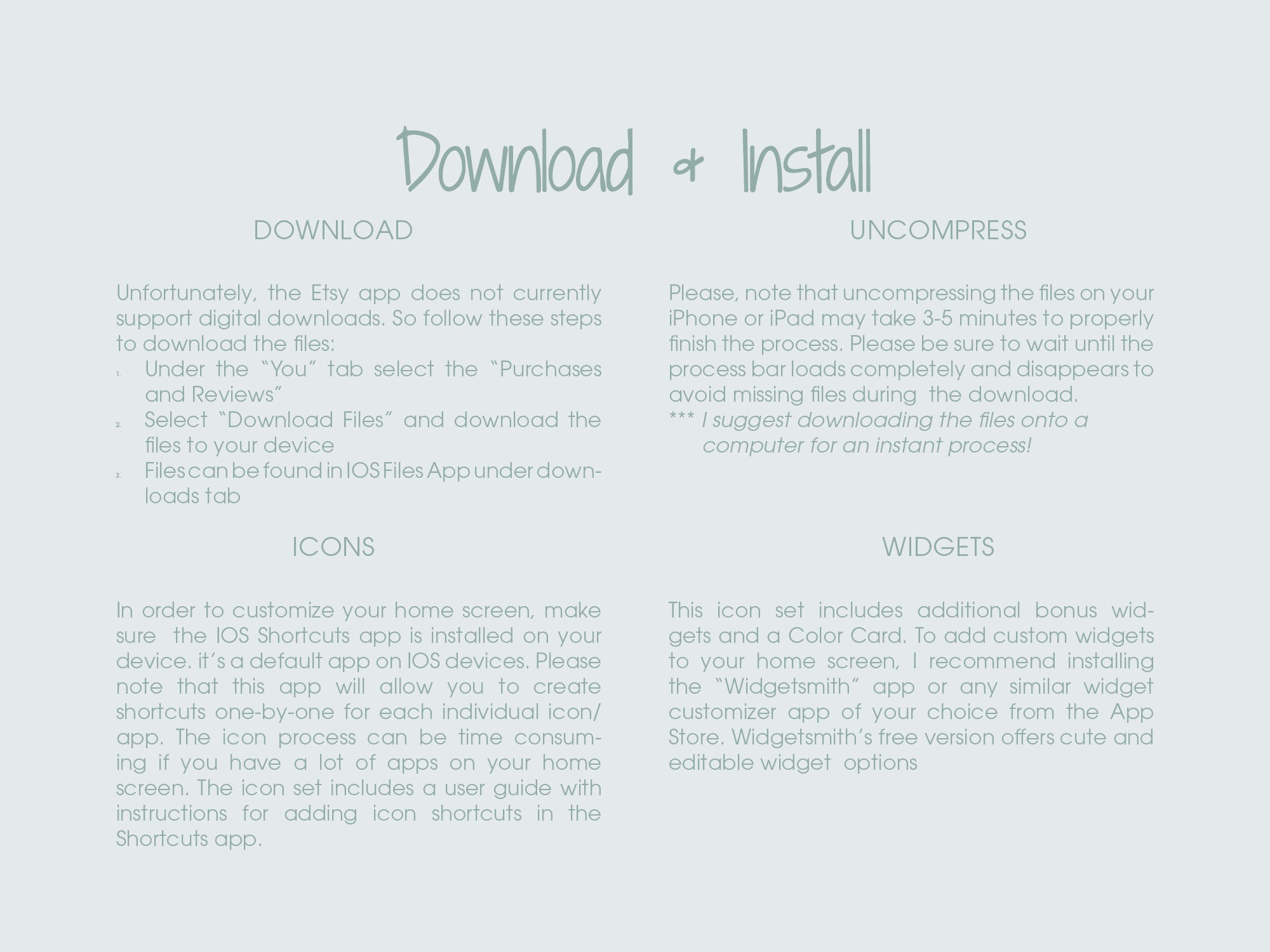 Pastel Doodle iPhone IOS App Icon Set - Etsy