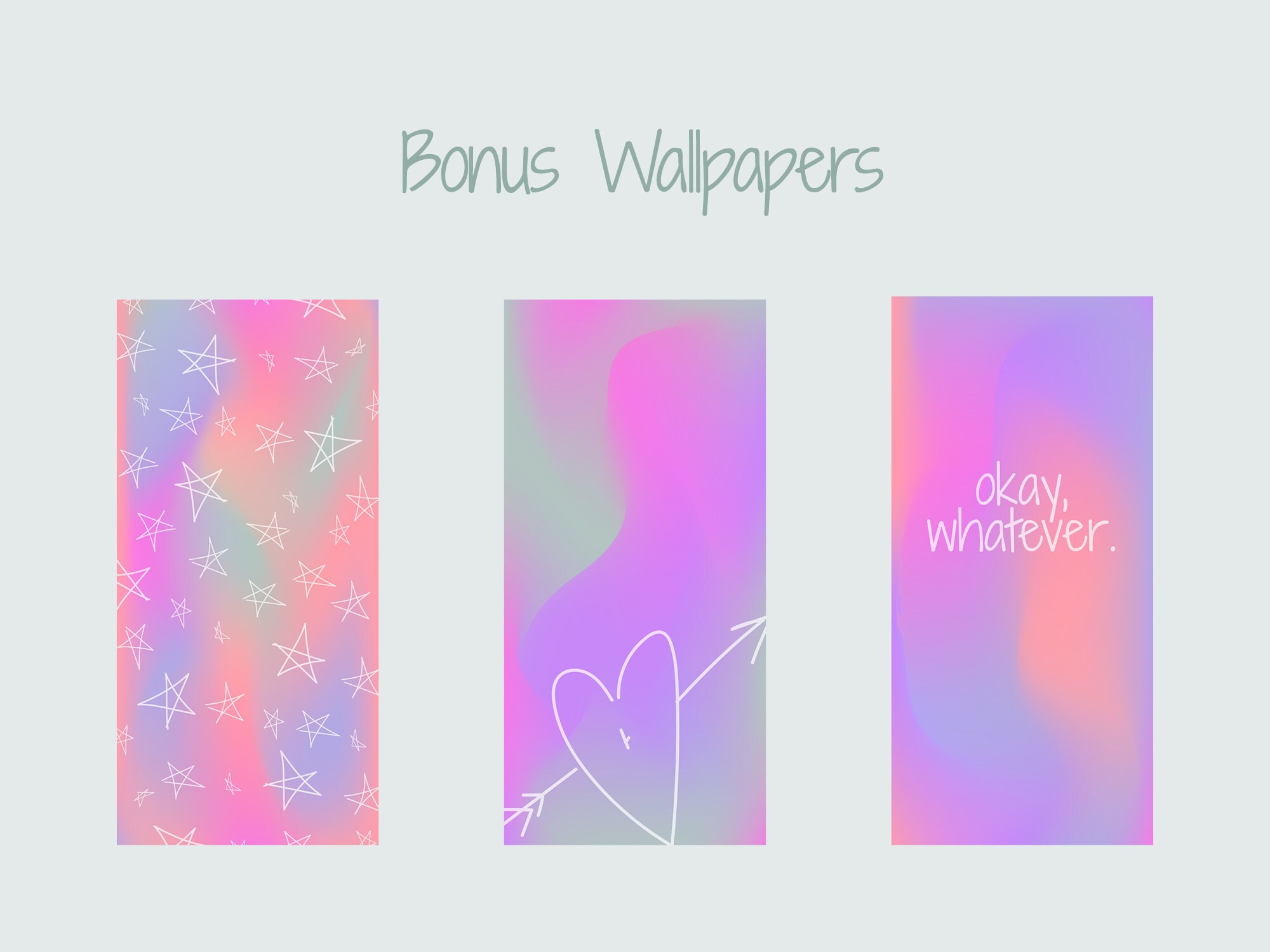 Pastel Doodle iPhone IOS App Icon Set - Etsy