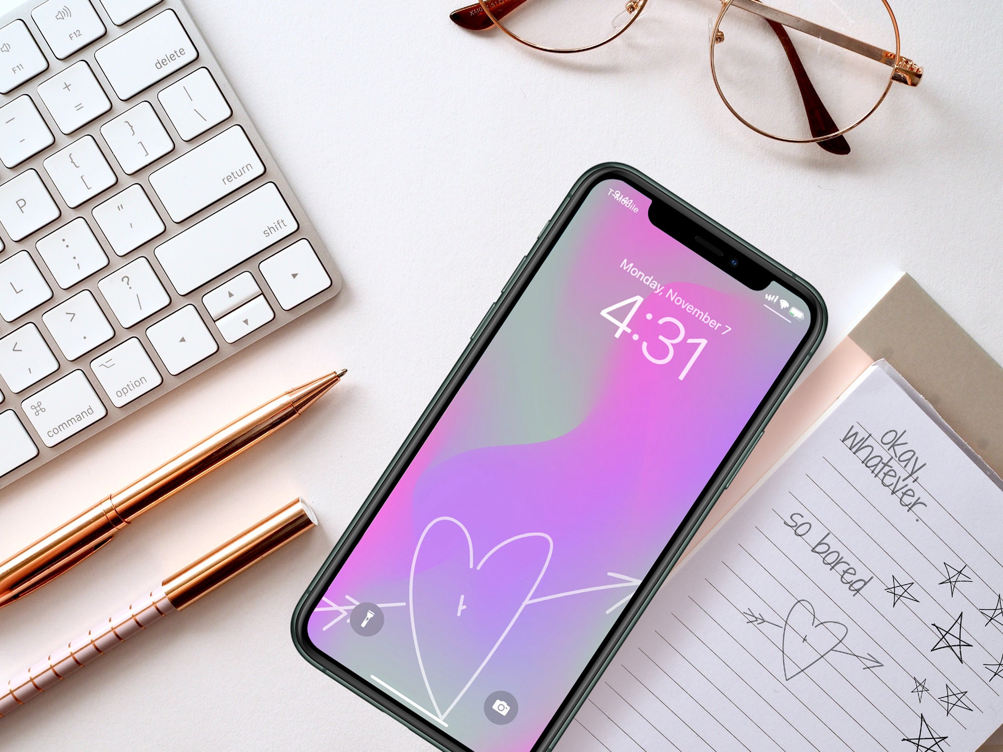 Pastel Doodle iPhone IOS App Icon Set - Etsy